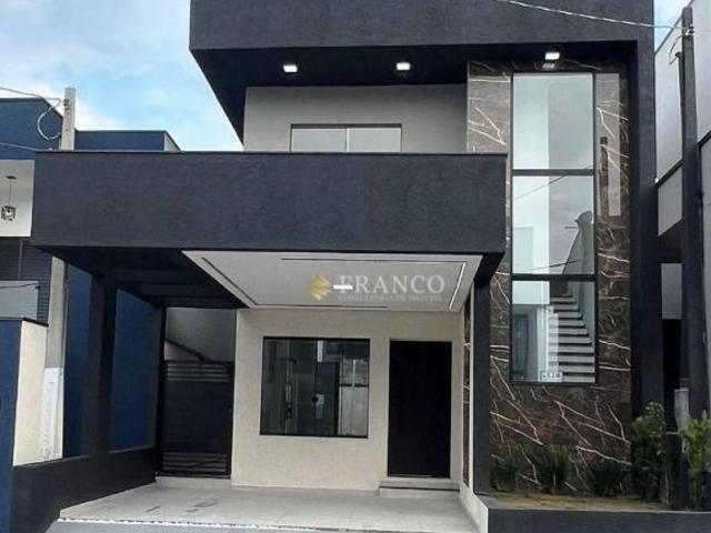 Sobrado com 3 dormitórios à venda, 169 m² Condomínio Recanto Tropical Taubaté/SP