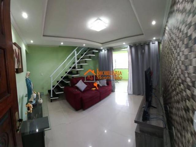 Sobrado com 3 dormitórios à venda, 160 m² por R$ 477.000,00 Jardim Arapongas Guarulhos/SP