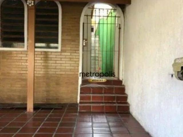 Sobrado com 3 dormitórios à venda, 160 m² por R$ 550.000,00 Parque Jaçatuba Santo André/SP