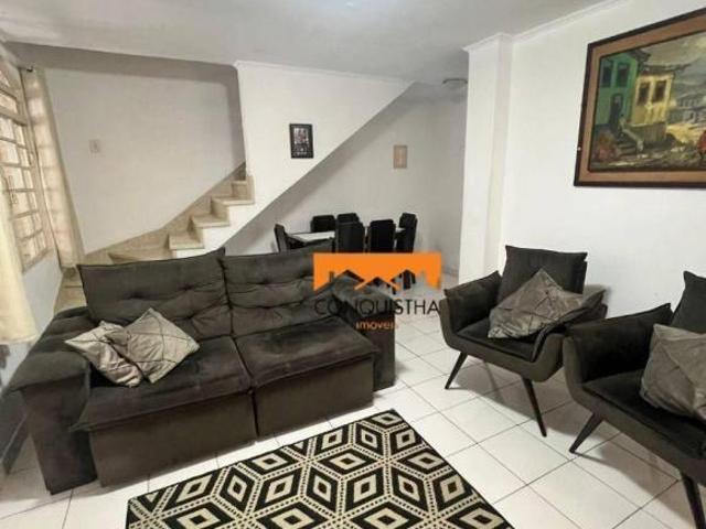 Sobrado com 3 dormitórios à venda, 160 m² por R$ 550.000,00 Planalto São Bernardo do Campo/SP