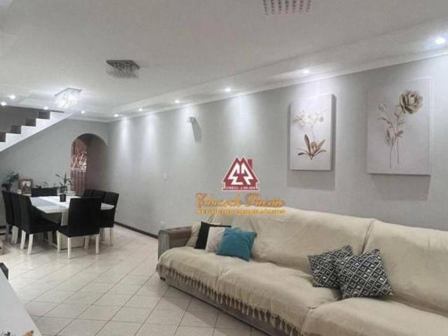 Sobrado com 3 dormitórios à venda, 160 m² Parque Continental Guarulhos/SP