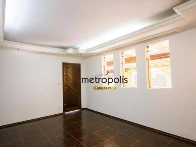 Sobrado com 3 dormitórios à venda, 162 m² por R$ 870.000,00 Vila Assunção Santo André/SP