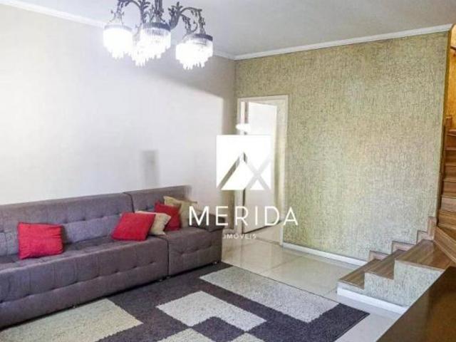 Sobrado com 3 dormitórios à venda, 176 m² por R$ 980.000,00 Vila Assunção Santo André/SP