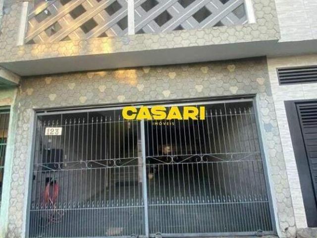 Sobrado com 3 dormitórios à venda, 178 m² Vila Silvestre Santo André/SP