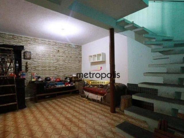 Sobrado com 3 dormitórios à venda, 179 m² por R$ 580.000,00 Campestre Santo André/SP