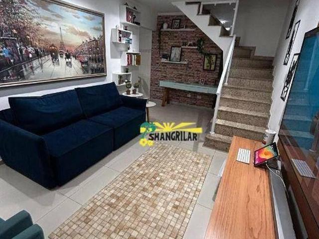 Sobrado com 3 dormitórios à venda, 179 m² por R$ 730.000 Vila Jordanópolis São Bernardo do Campo