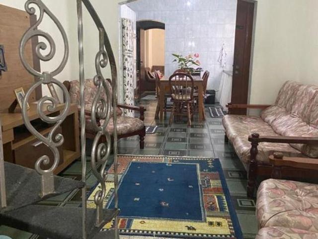 Sobrado com 3 dormitórios à venda, 170 m² por R$ 426.000 Cidade São Jorge Santo André/SP