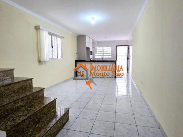 Sobrado com 3 dormitórios à venda, 170 m² por R$ 550.000,00 Vila Flórida Guarulhos/SP