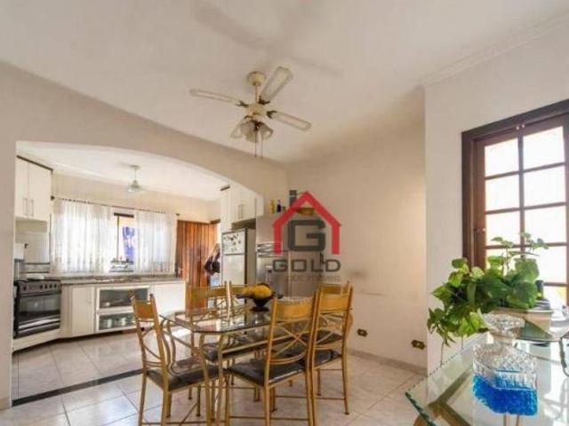 Sobrado com 3 dormitórios à venda, 186 m² por R$ 850.000,00 Vila Camilópolis Santo André/SP