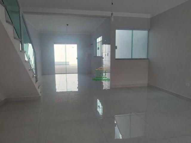Sobrado com 3 dormitórios à venda, 187 m² por R$ 1.250.000,00 Vila Scarpelli Santo André/SP