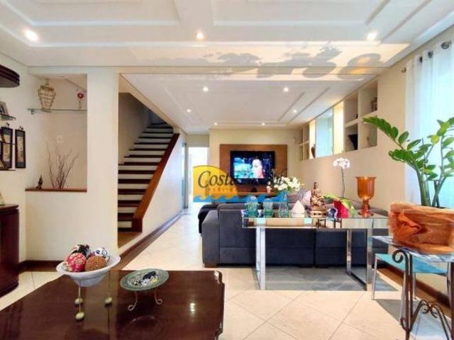 Sobrado com 3 dormitórios à venda, 188 m² por R$ 1.595.000 Vila Belmiro Santos/SP