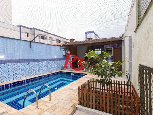 Sobrado com 3 dormitórios à venda, 189 m² por R$ 1.500.000,00 Campo Grande Santos/SP