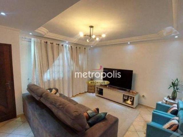 Sobrado com 3 dormitórios à venda, 180 m² por R$ 718.910,01 Jardim Pedroso Mauá/SP