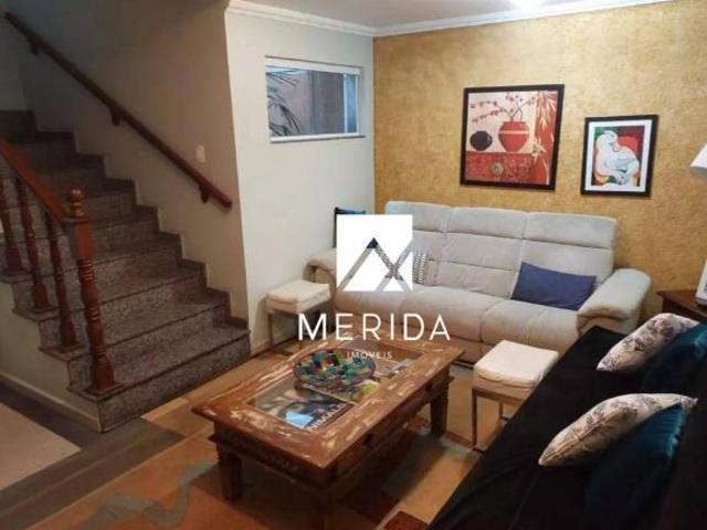 Sobrado com 3 dormitórios à venda, 181 m² por R$ 1.155.000,00 Vila Scarpelli Santo André/SP