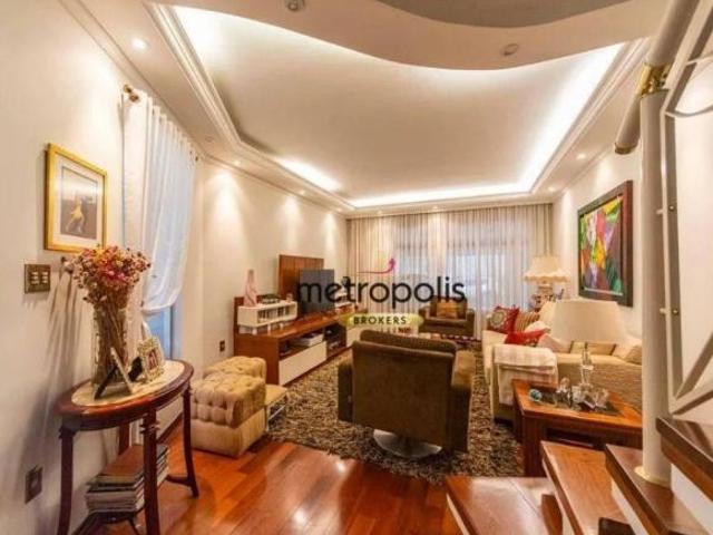 Sobrado com 3 dormitórios à venda, 181 m² por R$ 900.000,00 Vila Scarpelli Santo André/SP
