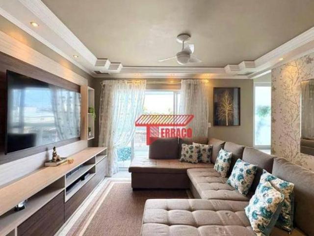 Sobrado com 3 dormitórios à venda, 182 m² por R$ 1.100.000,00 Vila Assunção Santo André/SP