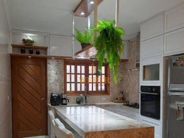 Sobrado com 3 dormitórios à venda, 182 m² por R$ 848.000,00 Parque Monte Alegre Taboão da Serra/