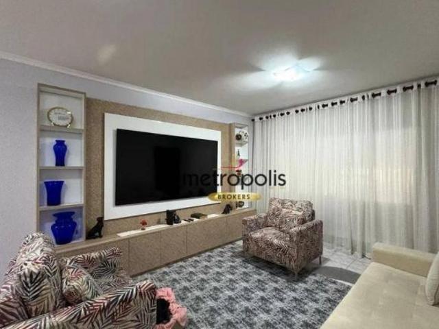Sobrado com 3 dormitórios à venda, 183 m² por R$ 640.000,00 Parque Gerassi Santo André/SP