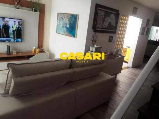 Sobrado com 3 dormitórios à venda, 194 m² Vila Valparaíso Santo André/SP
