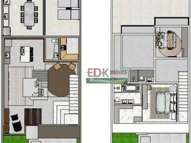 Sobrado com 3 dormitórios à venda, 196 m² por R$ 750.000,00 Crispim Pindamonhangaba/SP