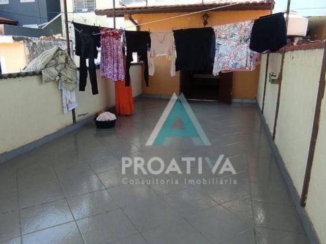 Sobrado com 3 dormitórios à venda, 190 m² Campestre Santo André/SP