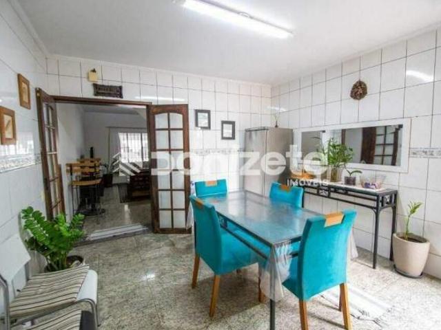 Sobrado com 3 dormitórios à venda, 190 m² de construção Vila Valparaíso Santo André/SP