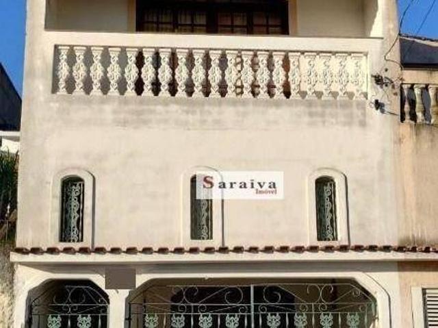 Sobrado com 3 dormitórios à venda, 190 m² por R$ 550.000,00 Vila Aquilino Santo André/SP
