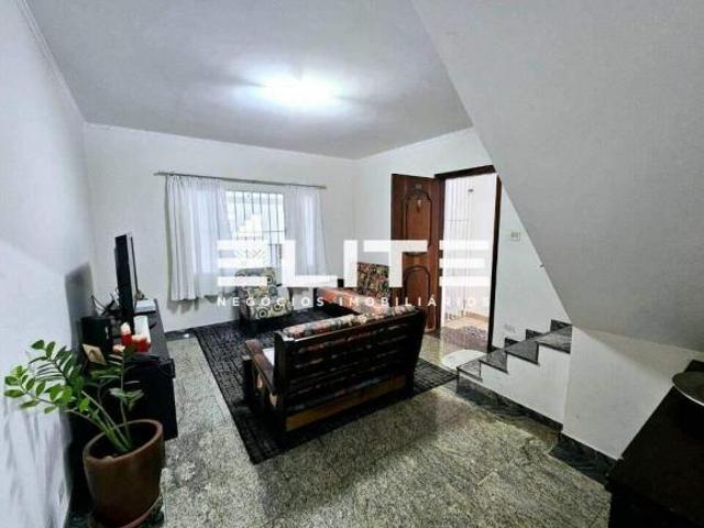 Sobrado com 3 dormitórios à venda, 190 m² por R$ 670.000,00 Vila Valparaíso Santo André/SP