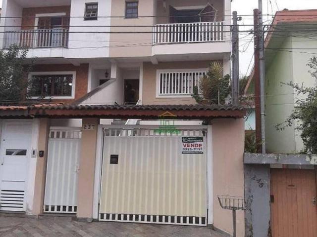 Sobrado com 3 dormitórios à venda, 191 m² por R$ 1.200.000,00 Vila Floresta Santo André/SP