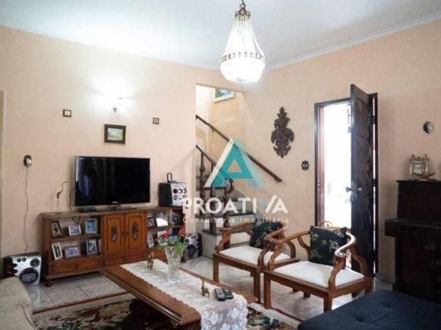 Sobrado com 3 dormitórios à venda, 192 m² Campestre Santo André/SP