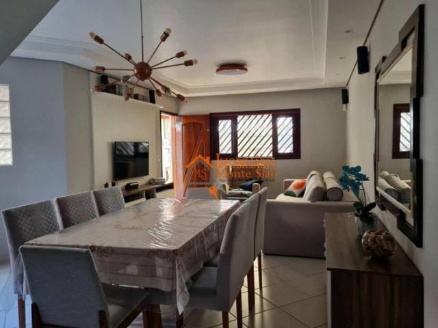 Sobrado com 3 dormitórios à venda, 192 m² por R$ 848.000,00 Jardim Vila Galvão Guarulhos/SP