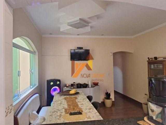 Sobrado com 3 dormitórios à venda, 193 m² por R$ 640.000,00 Vila Linda Santo André/SP