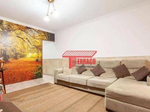 Sobrado com 3 dormitórios à venda, 204 m² por R$ 750.000,00 Vila Assunção Santo André/SP