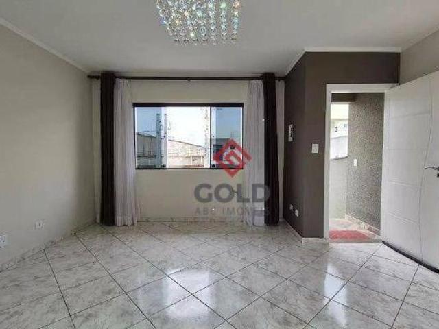 Sobrado com 3 dormitórios à venda, 204 m² por R$ 790.000,00 Vila Camilópolis Santo André/SP