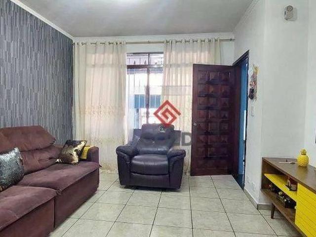 Sobrado com 3 dormitórios à venda, 206 m² por R$ 680.000,00 Vila Camilópolis Santo André/SP