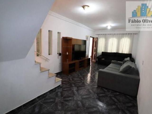 Sobrado com 3 dormitórios à venda, 201 m² por R$ 550.000,00 Vila Linda Santo André/SP