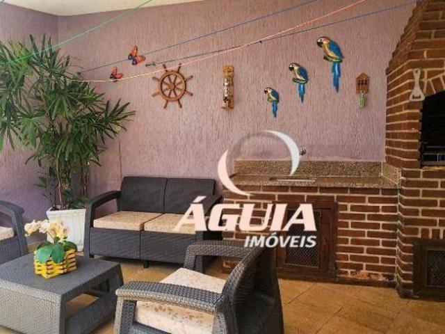 Sobrado com 3 dormitórios à venda, 203 m² por R$ 695.000,00 Vila Curuçá Santo André/SP