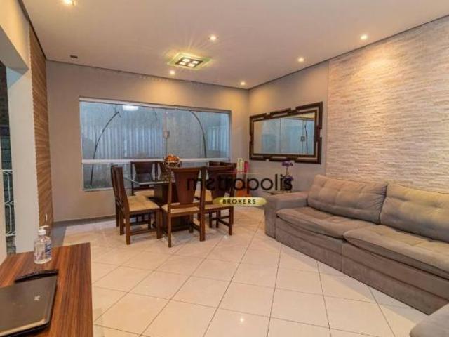 Sobrado com 3 dormitórios à venda, 215 m² por R$ 1.390.000,00 Cerâmica São Caetano do Sul/SP