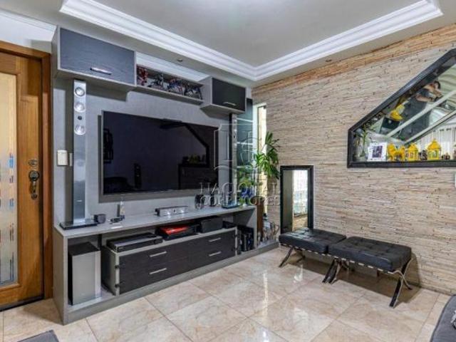 Sobrado com 3 dormitórios à venda, 215 m² Parque Jaçatuba Santo André/SP