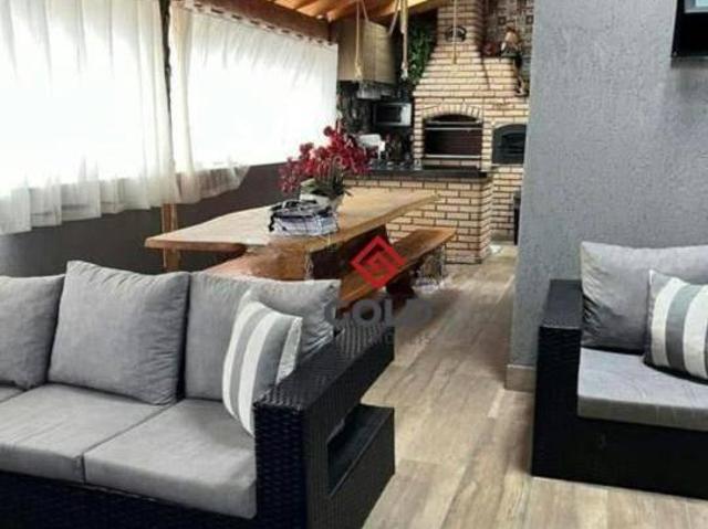 Sobrado com 3 dormitórios à venda, 217 m² por R$ 1.100.000,00 Jardim do Estádio Santo André/SP