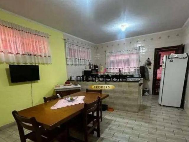 Sobrado com 3 dormitórios à venda, 218 m² por R$ 600.000,00 Jardim Las Vegas Santo André/SP