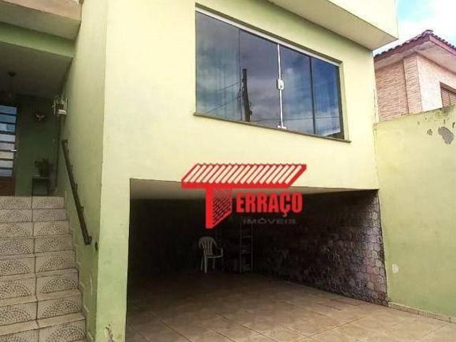 Sobrado com 3 dormitórios à venda, 218 m² por R$ 680.000,00 Vila Linda Santo André/SP