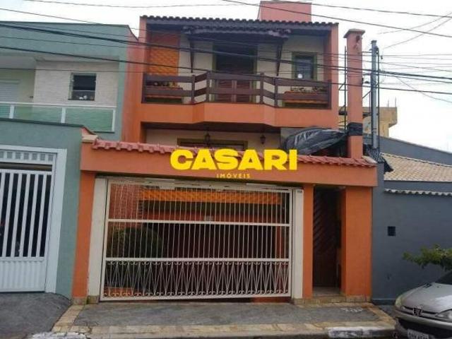 Sobrado com 3 dormitórios à venda, 212 m² Rudge Ramos São Bernardo do Campo/SP