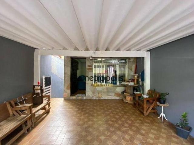 Sobrado com 3 dormitórios à venda, 213 m² por R$ 670.000,00 Campestre Santo André/SP