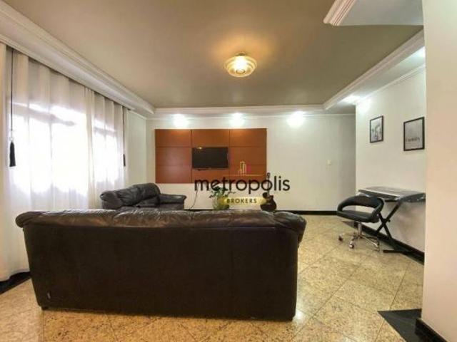 Sobrado com 3 dormitórios à venda, 224 m² por R$ 823.000,00 Vila Camilópolis Santo André/SP