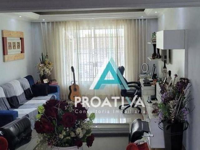 Sobrado com 3 dormitórios à venda, 225 m² Vila Valparaíso Santo André/SP