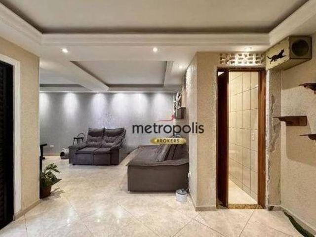 Sobrado com 3 dormitórios à venda, 226 m² por R$ 699.000,00 Vila Camilópolis Santo André/SP