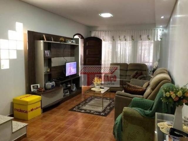 Sobrado com 3 dormitórios à venda, 228 m² por R$ 750.000,00 Jardim Las Vegas Santo André/SP