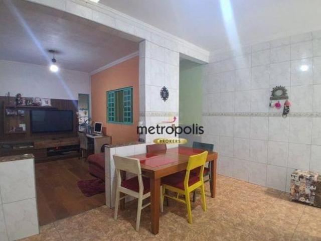 Sobrado com 3 dormitórios à venda, 229 m² por R$ 600.000,00 Vila América Santo André/SP