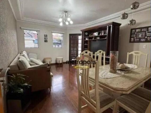 Sobrado com 3 dormitórios à venda, 220 m² por R$ 750.000,00 Jardim Monte Líbano Santo André/SP